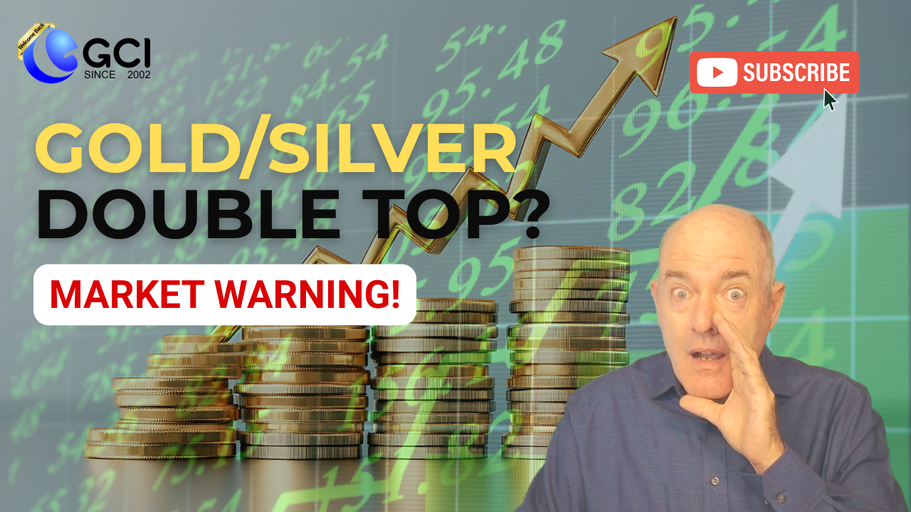Forex Trading Double Tops on Gold XAUUSD and Silver XAGUSD. US indices ...
